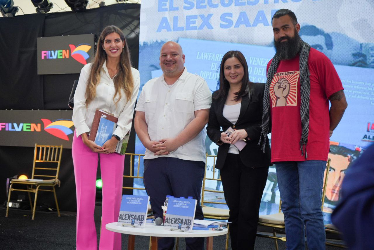 Movimiento Free Alex Saab presenta en la 19.ª Filven libro sobre las ...